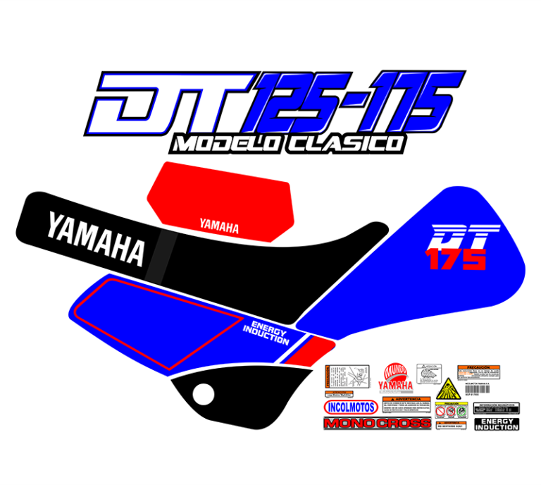 DT TIPO ORIGINAL CLASICO MODELO VIEJO AZUL ROJO – Calcas Monkey