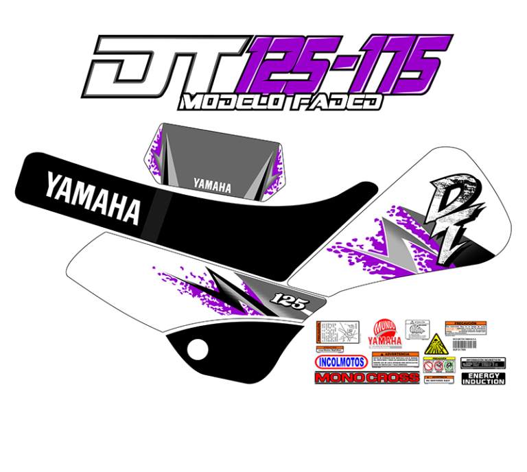 DT TIPO ORIGINAL FADE BLANCO MORADO – Calcas Monkey