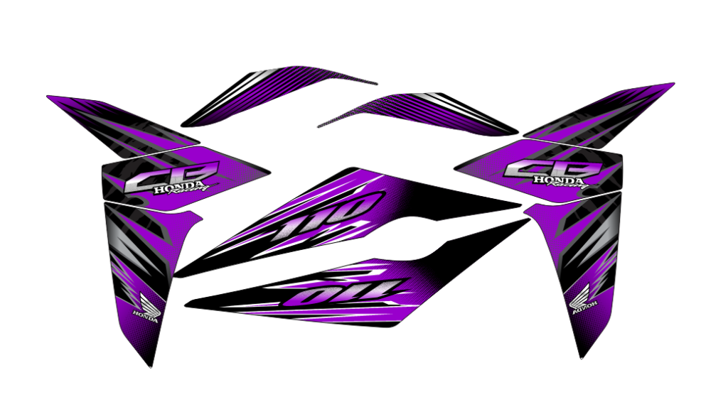 HONDA CB 110 PERSONALIZADO TIPO RACER – Calcas Monkey