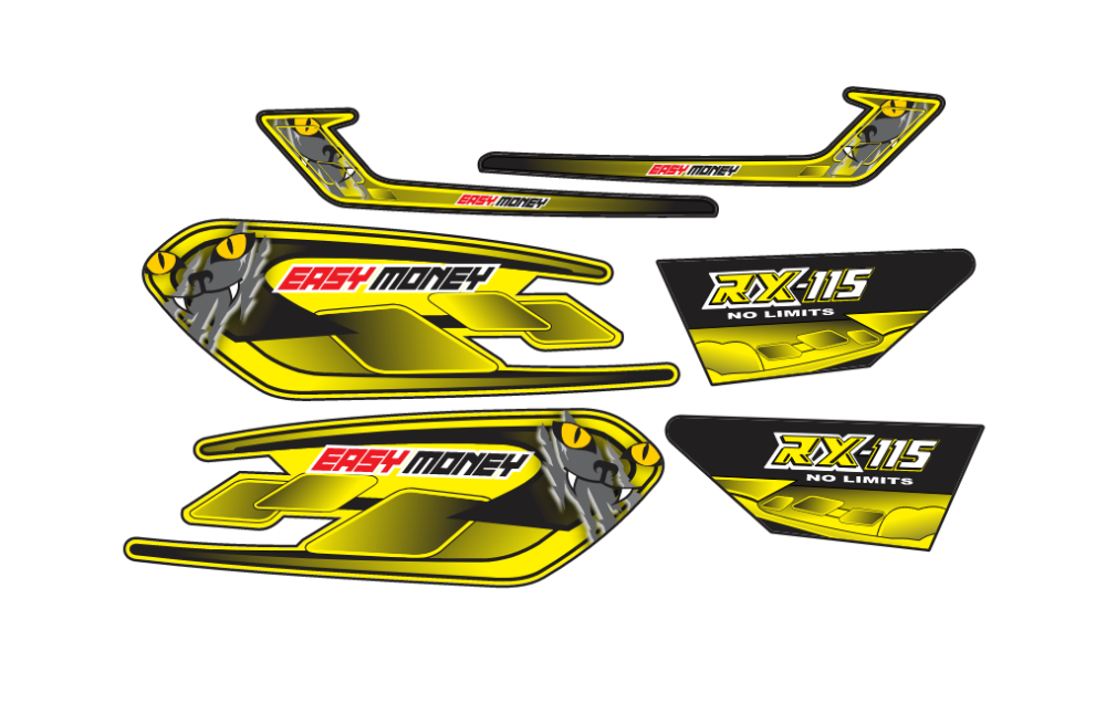 RX 115 PERSONALIZADA EASY MONEY – Calcas Monkey