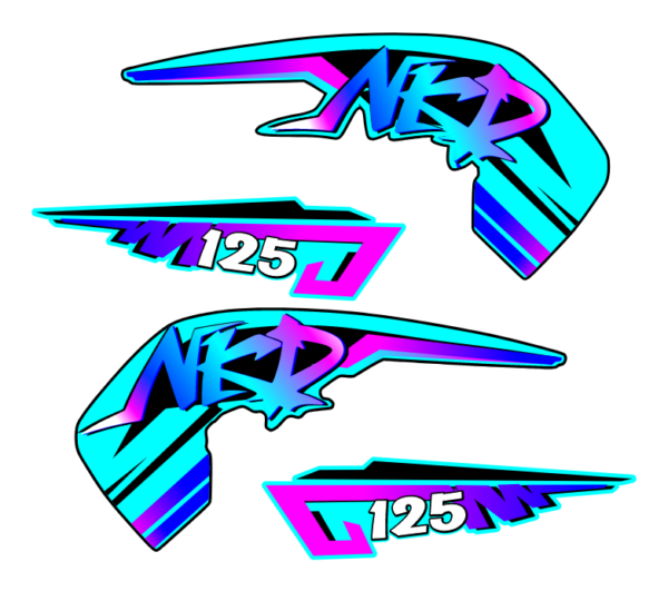 NKD PERSONALIZADA RACING FLUO – Calcas Monkey