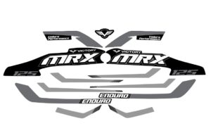 MRX 125 TIPO ORIGINAL COMPLETA GRIS – Calcas Monkey