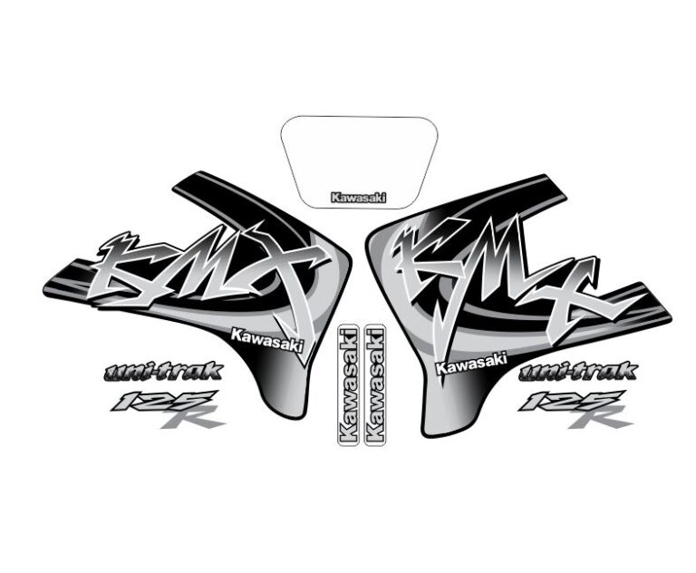 KMX 125 PERSONALIZADA GRIS – Calcas Monkey