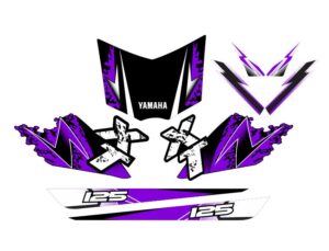 XTZ 125 FADE BROCHAZO MORADO – Calcas Monkey