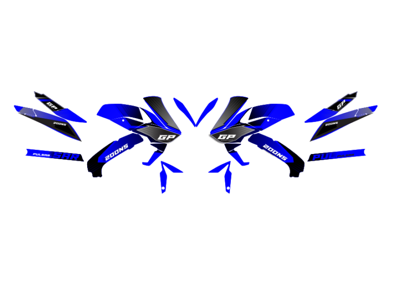PULSAR NS 200 GP AZUL – Calcas Monkey