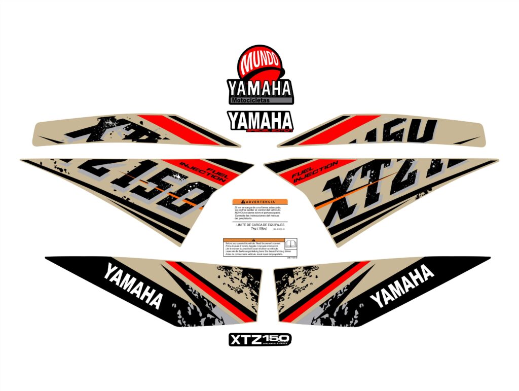 XTZ 150 TIPO ORIGINAL MODELO VIEJO ARENA – Calcas Monkey